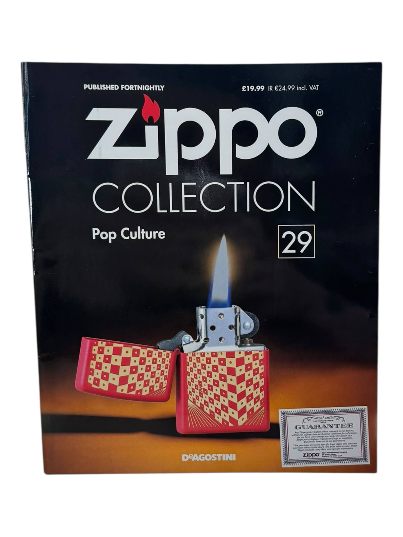 Like New DeAGOSTINI Zippo Collection Magazine & Lighter - #29 Pop ...